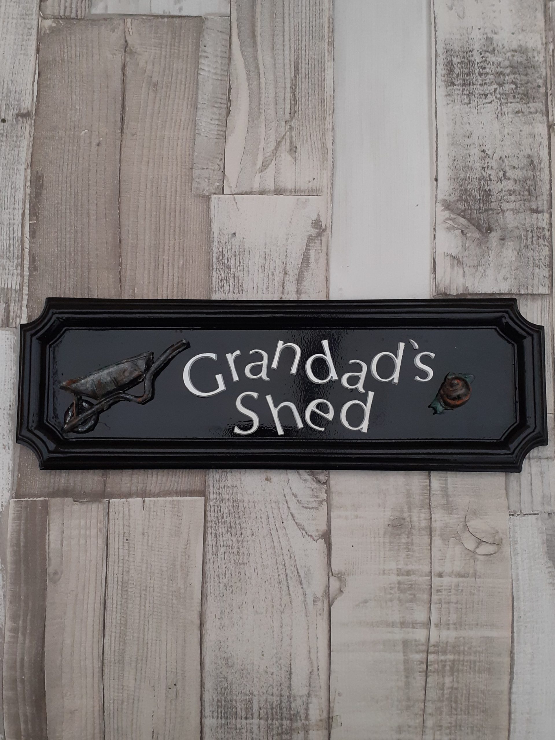 Dad's or Grandad's Shed Signs - Meadow Place House Signs