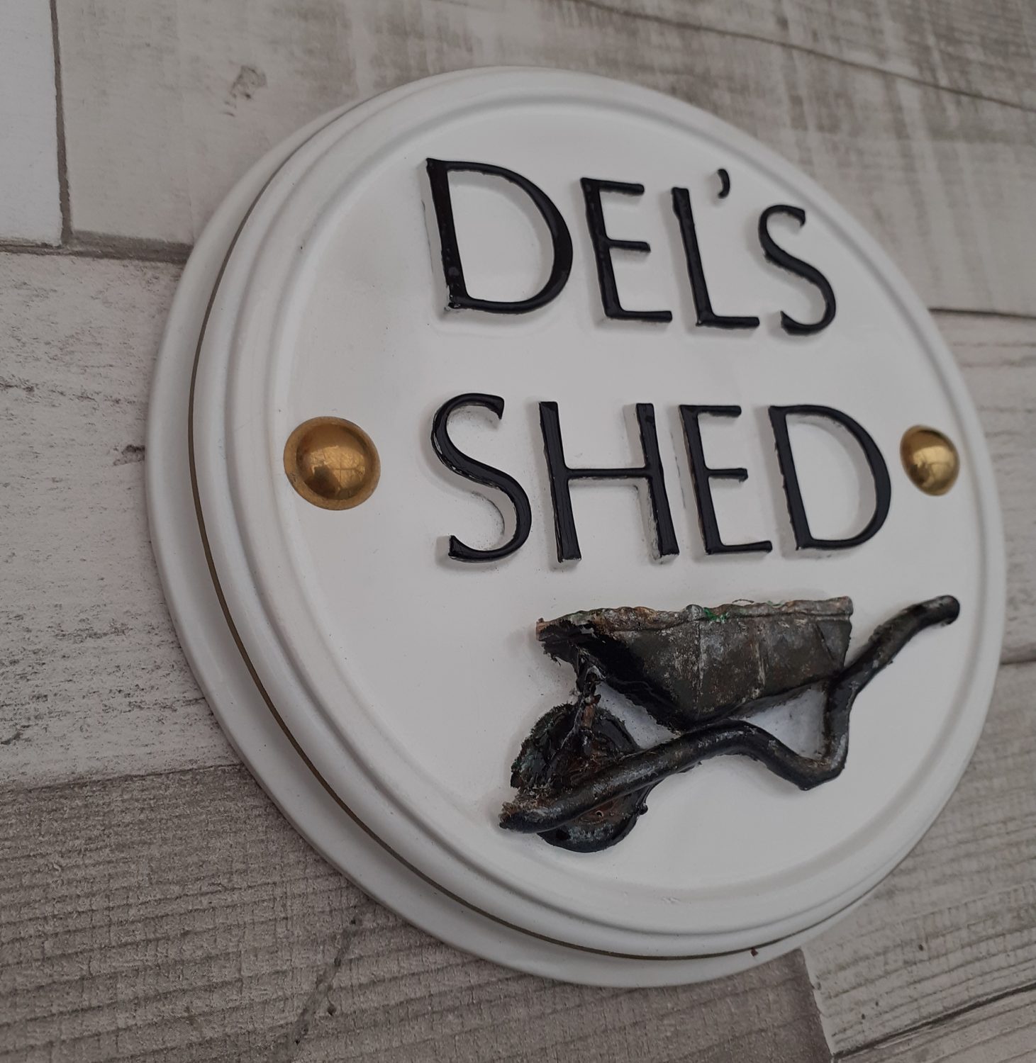 Personalised Shed Signs - Meadow Place House Signs