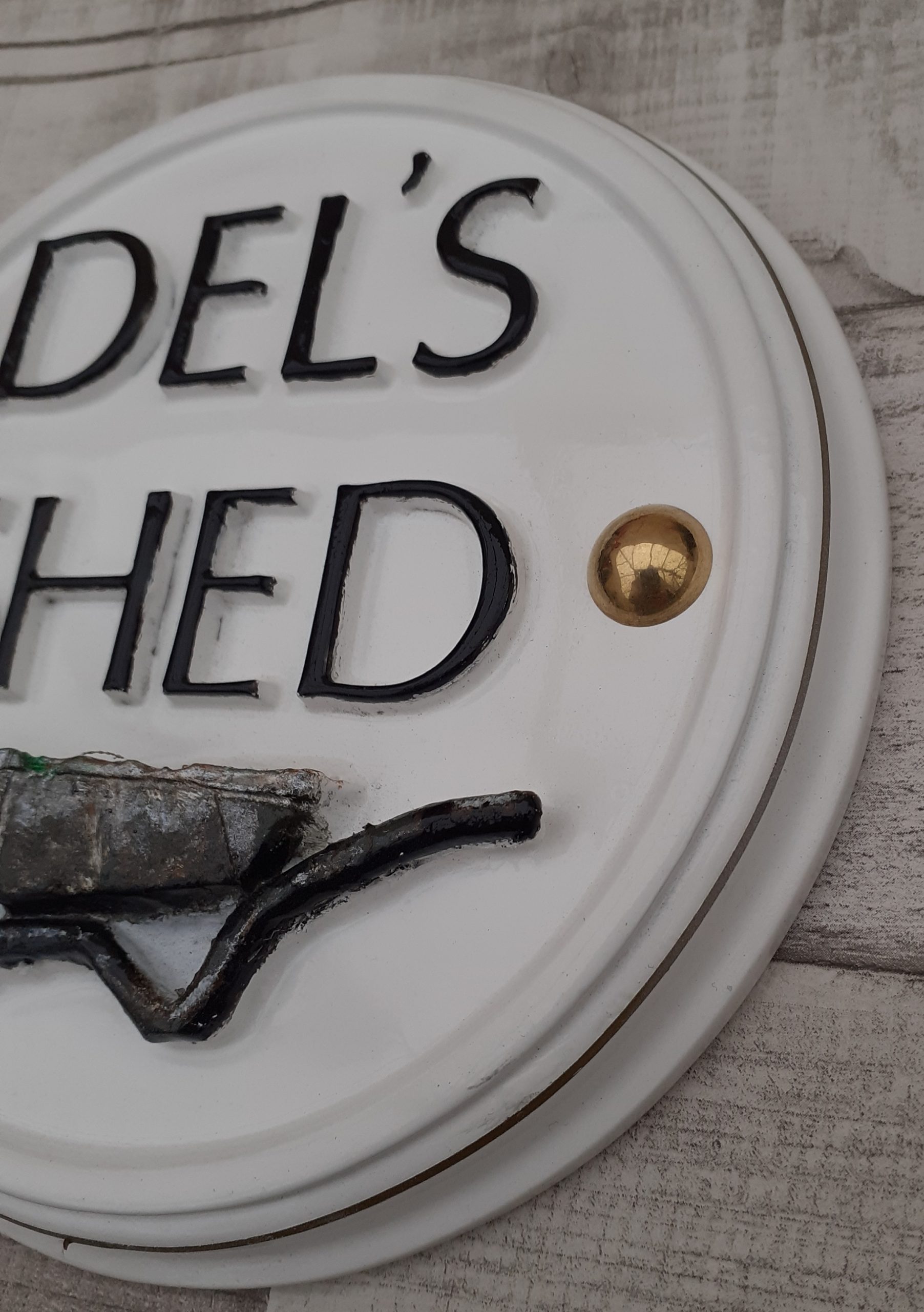 Personalised Shed Signs - Meadow Place House Signs