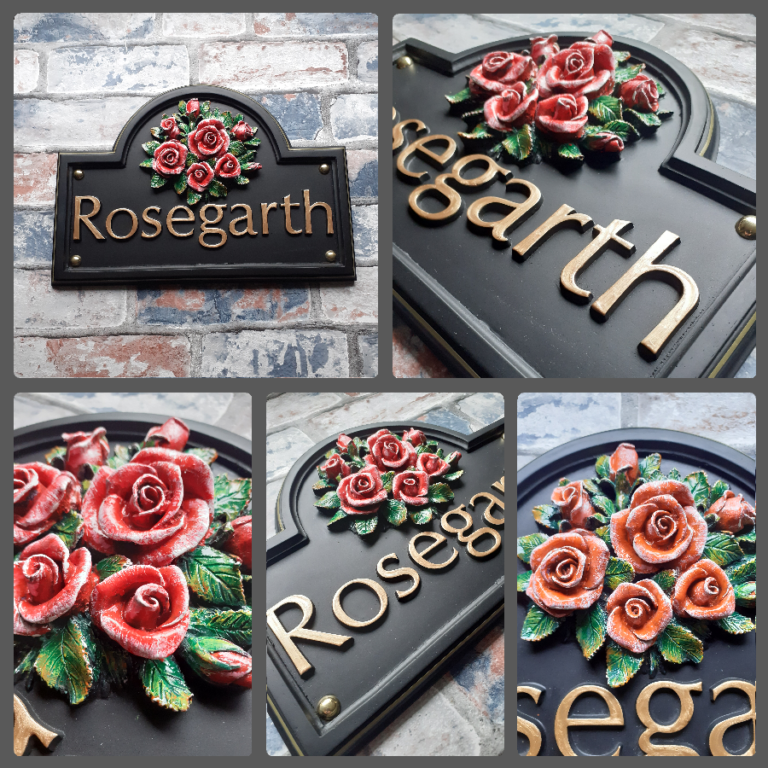 Shop - Unusual House Signs - Meadow Place House Signs