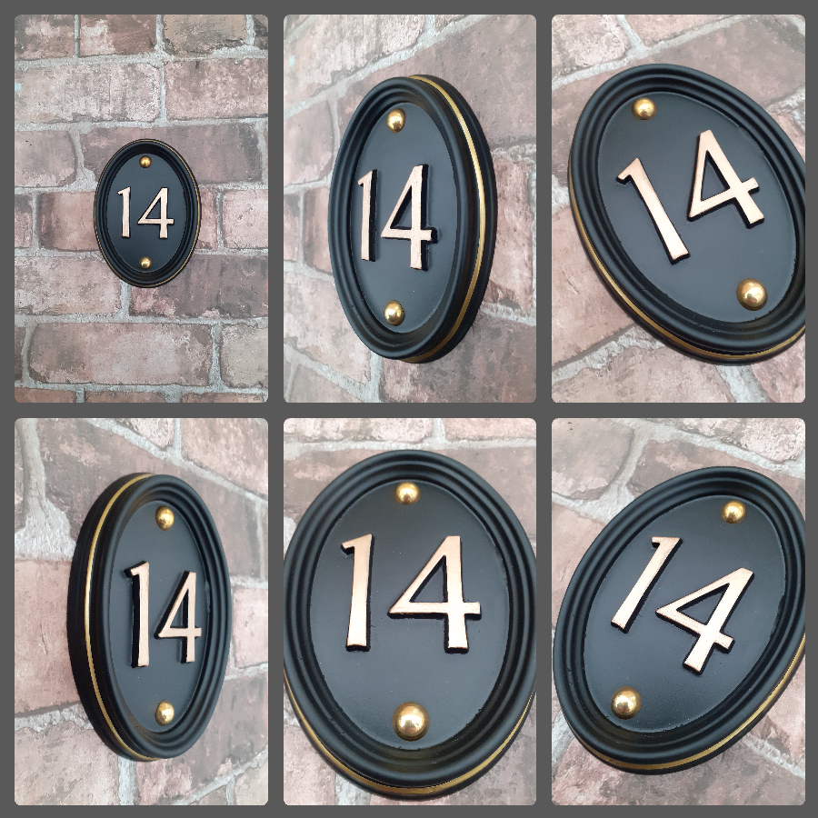 House Name Plaques - Meadow Place House Signs