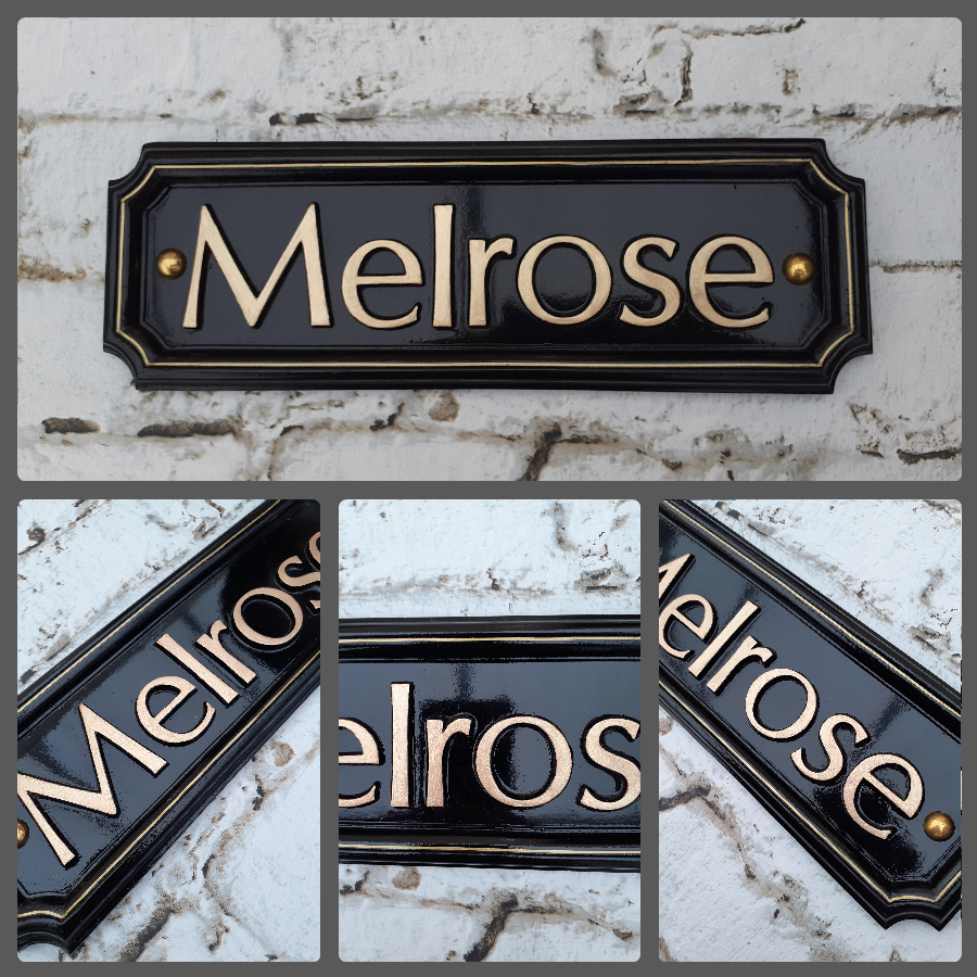 TRADITIONAL.2 290mm x 100mm - Meadow Place House Signs