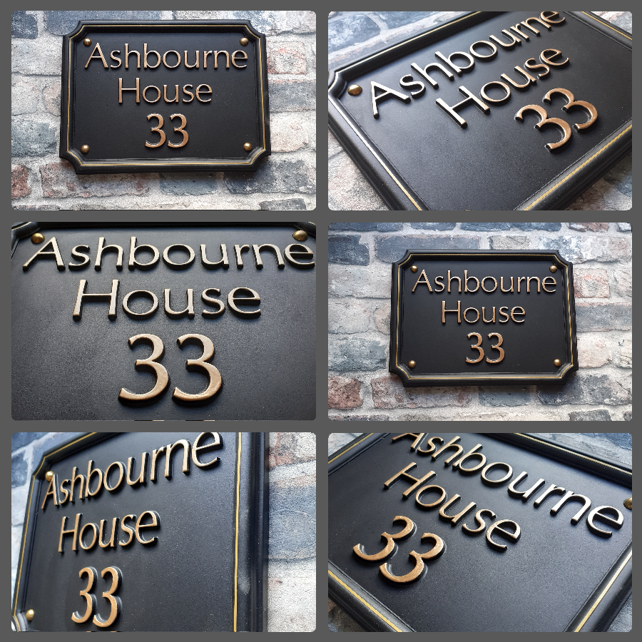 TRADITIONAL.3 305mm x 228mm - Meadow Place House Signs